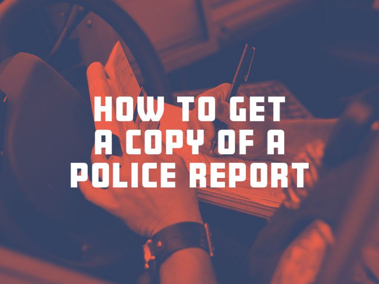 How To Get a Copy of a Police Report
